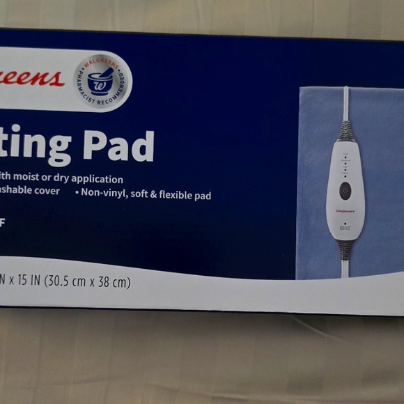walgreens | Other | Walgreens Heating Pad With Blue Cover | Poshmark